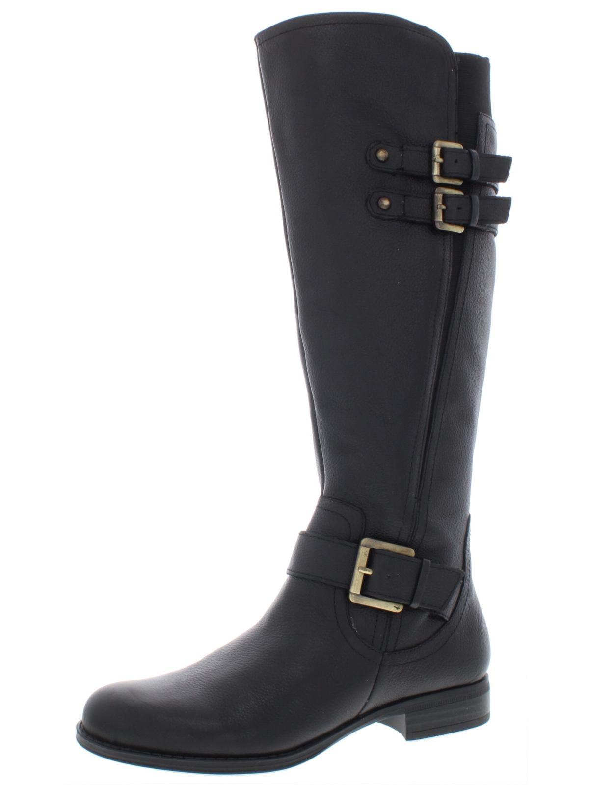 Naturalizer Womens Jessie Leather Knee-High Riding Boots - Walmart.com