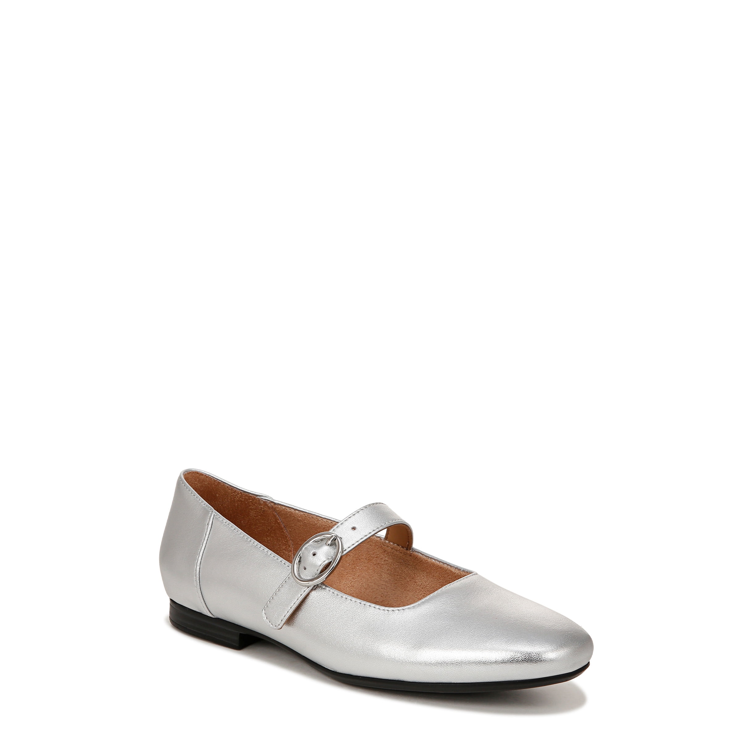 Naturalizer Womens Kelly Mary Jane Flat - Medium & Wide Width - Walmart.com