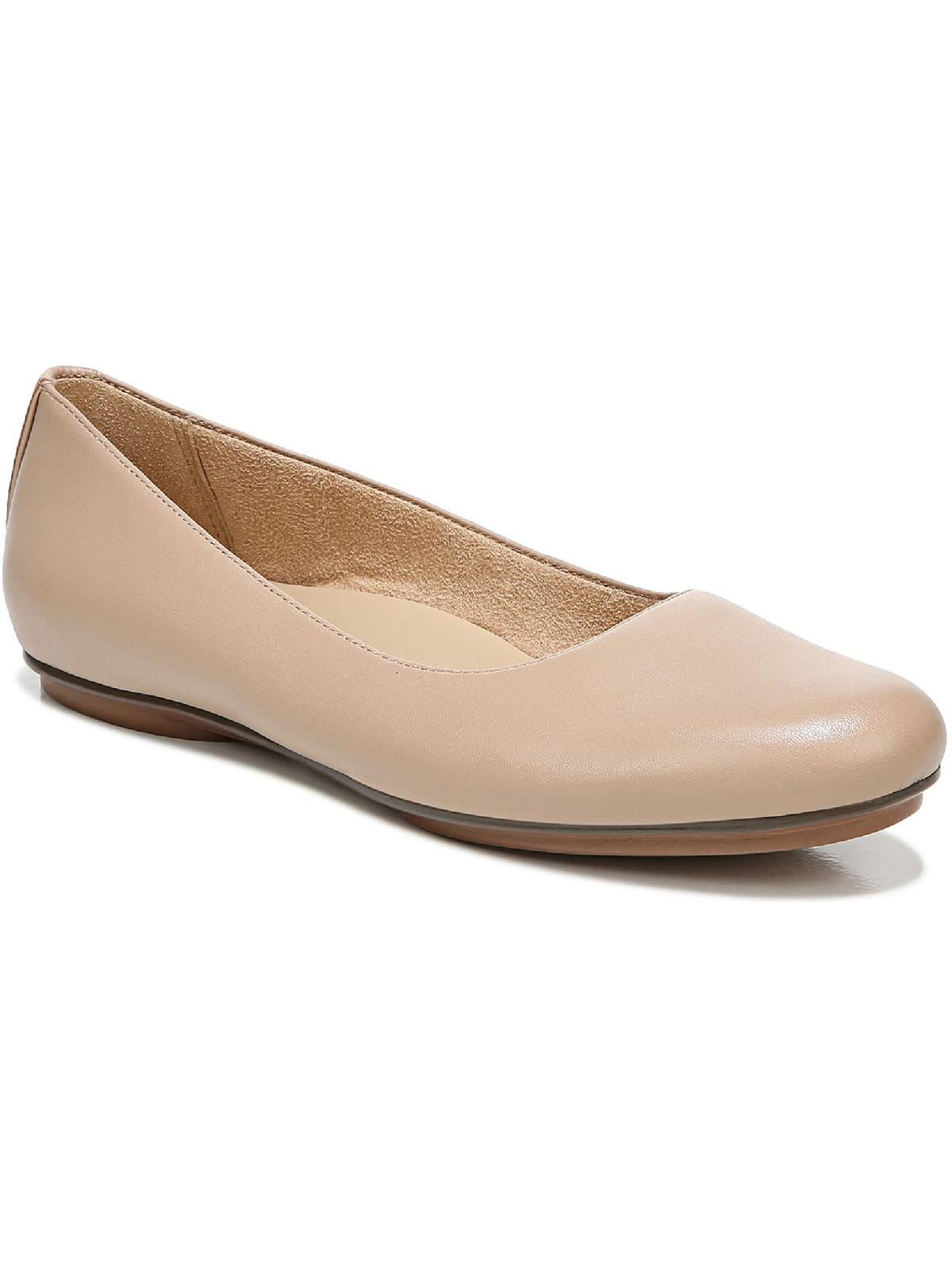 Naturalizer Womens Maxwell Leather Slip On Ballet Flats - Walmart.com