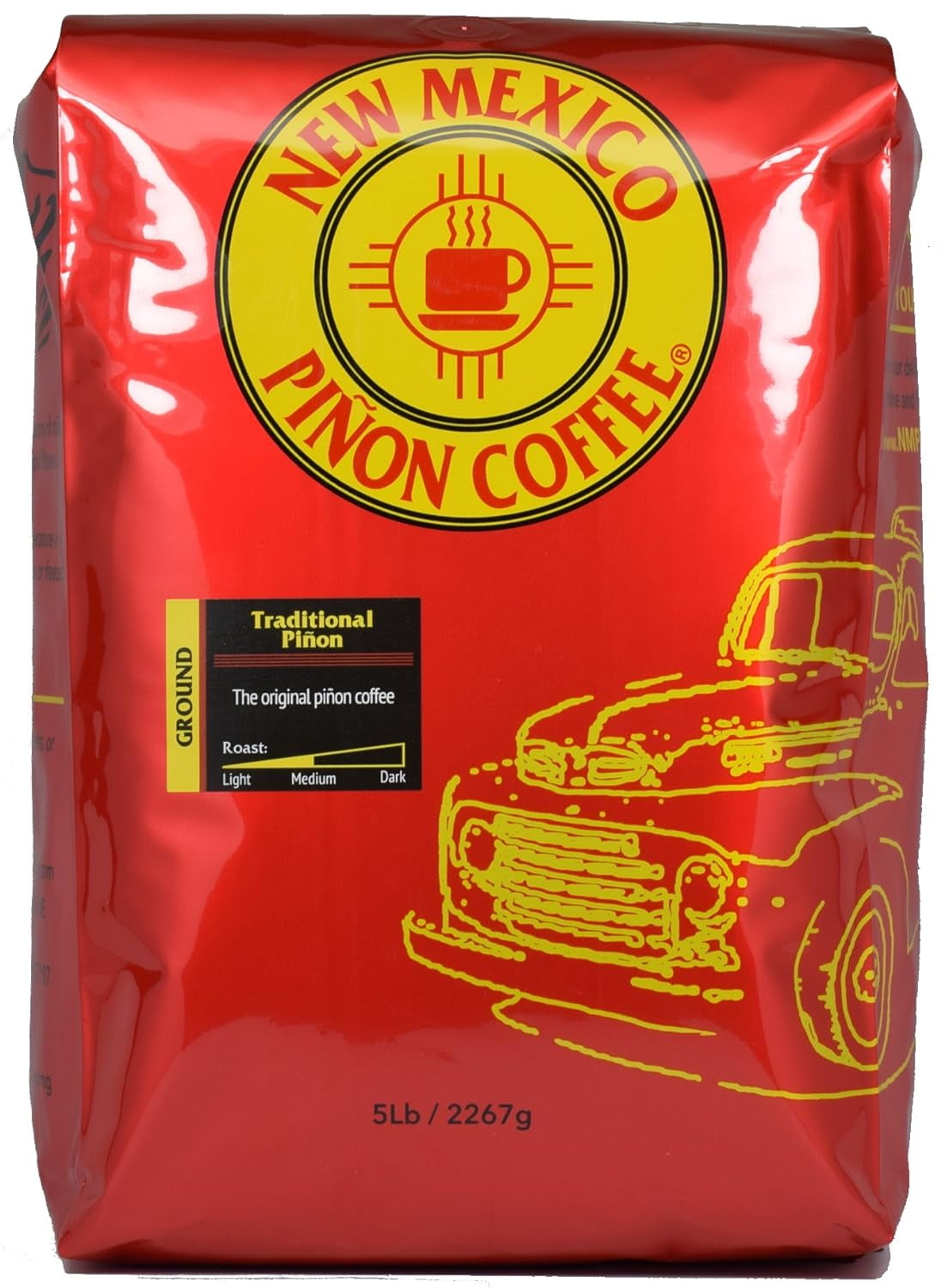 Naturally Flavored Coffee (Traditional Piñon Ground, 5 pound) - Walmart.com