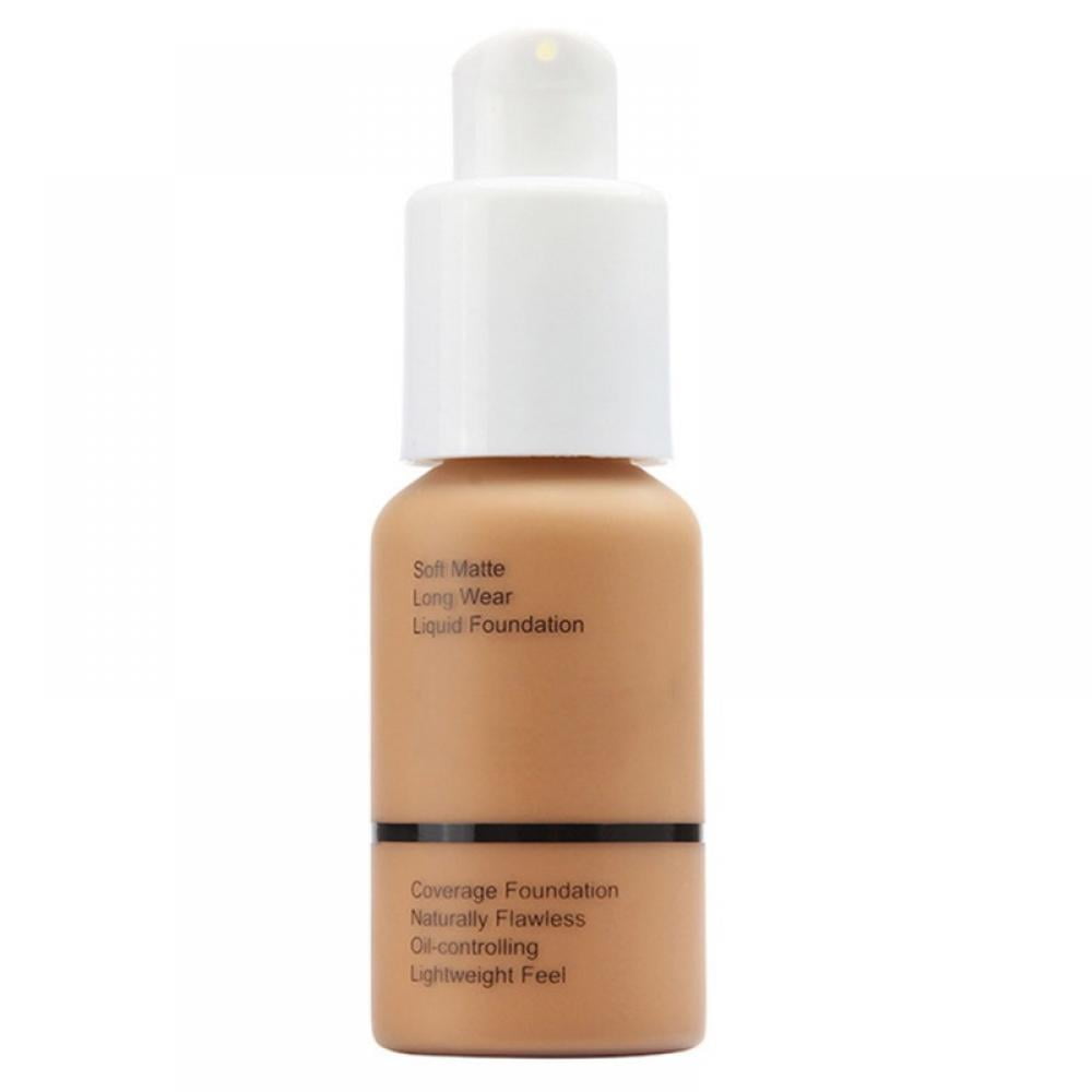 Naturally Flawless Liquid Foundation, Brighten Highlighting Matte Oil Control Concealer Facial ...