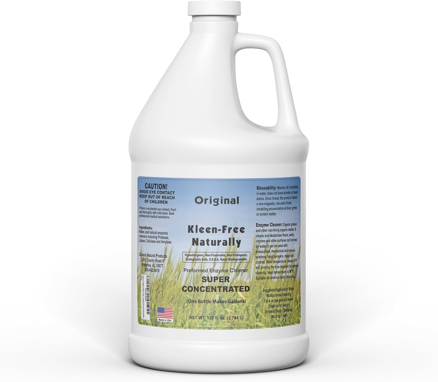 Naturally Preformed Enzyme Cleaner, Enzyme Solution, Multi-Purpose ...