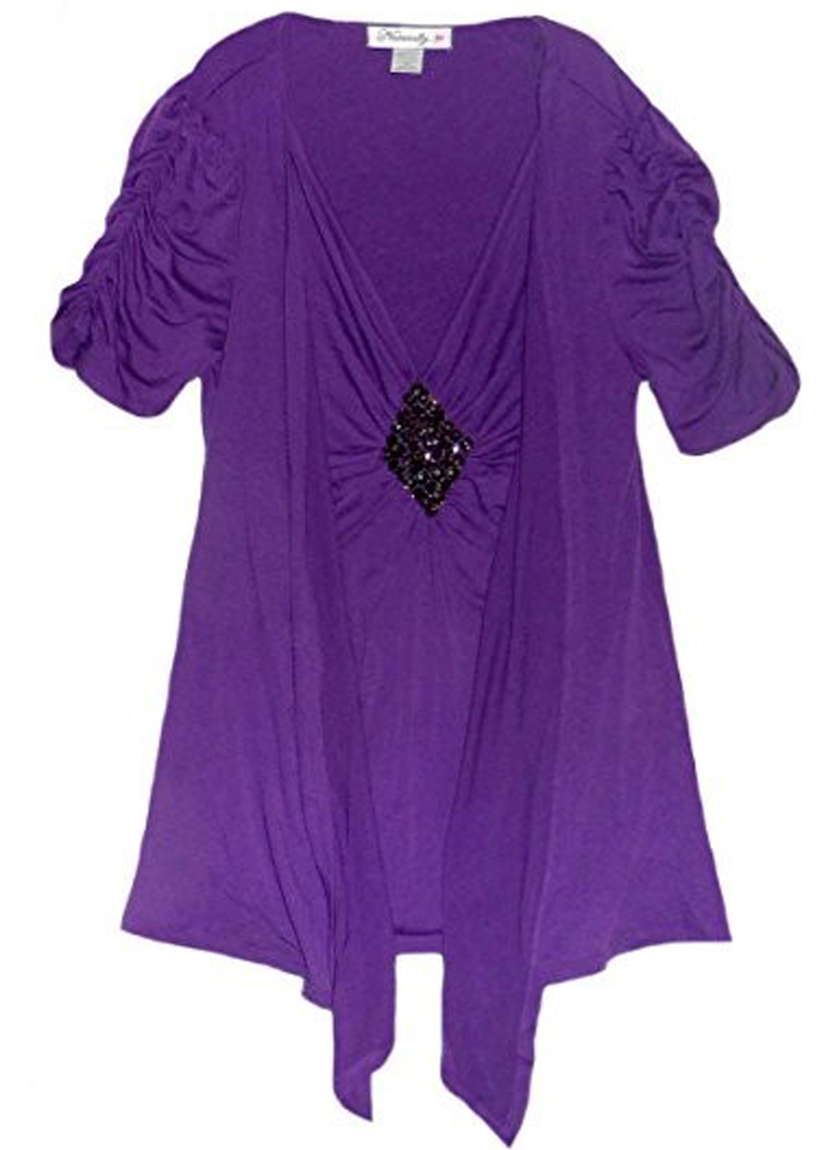 Naturally Women's Sparkle Layered Top (Medium) - Walmart.com