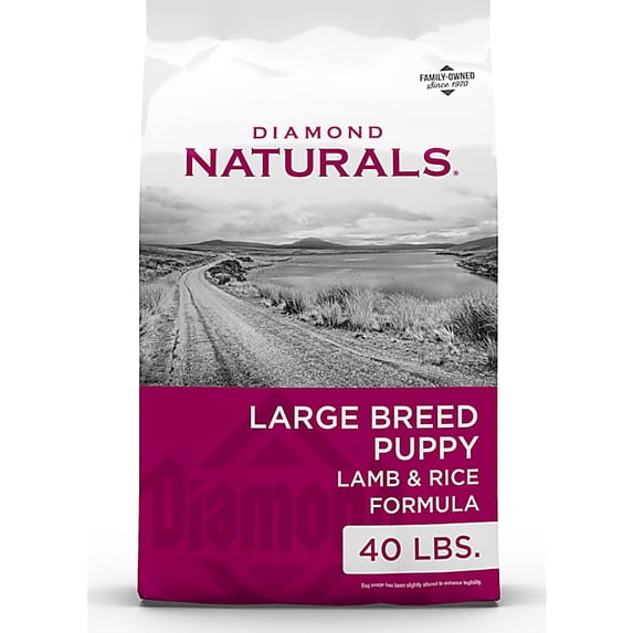 Naturals Large Breed Puppy Lamb & Rice 40 lb - Walmart.com