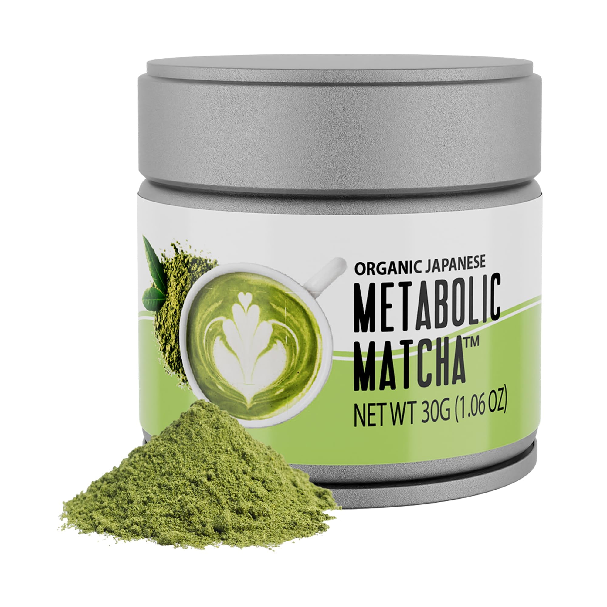 Naturalslim Japanese Organic TWE5 Matcha Powder Green Tea - Metabolic ...