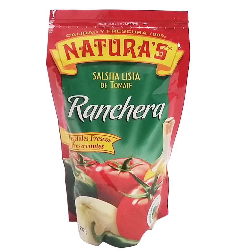 Naturas Ranchera Sauce 8.0 oz - Salsa (Pack of 18) - Walmart.com