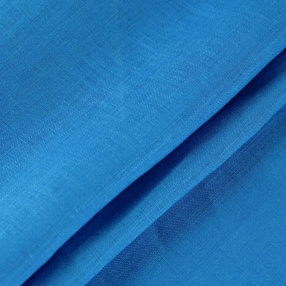 Nature 100% Pure Linen Fabric Cloth for Embroidery Garment, Craft by ...