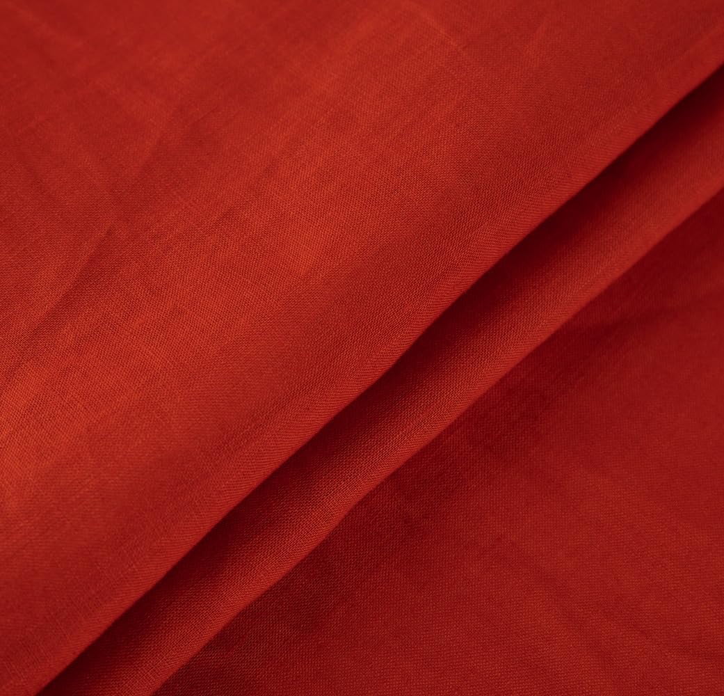 Nature 100% Pure Linen Fabric Cloth for Embroidery Garment, Craft by ...