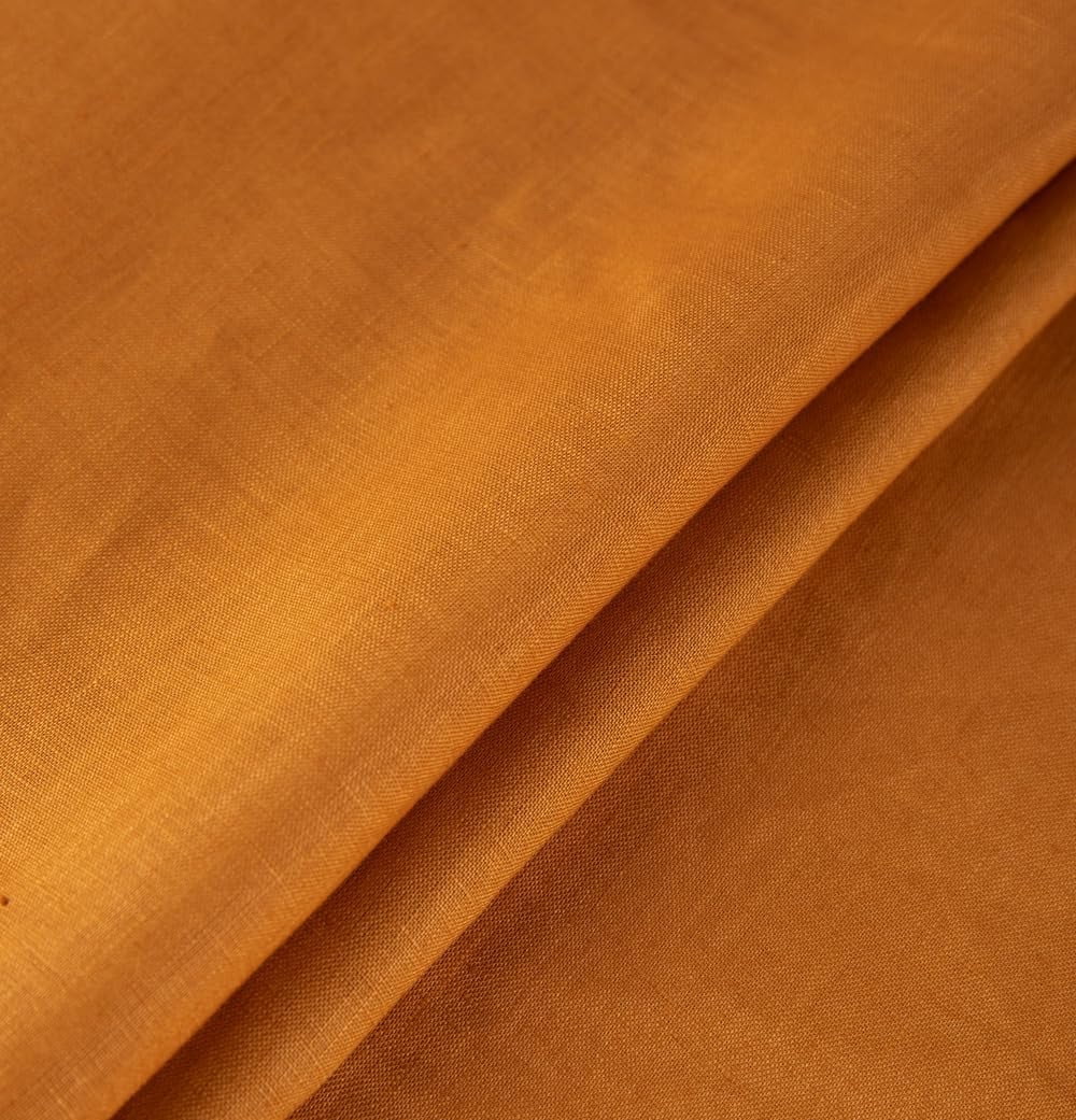 Nature 100% Pure Linen Fabric Cloth for Embroidery Garment, Craft by ...