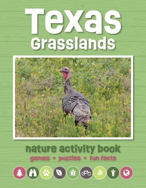 Nature Activity Book Texas Grasslands Nature Activity Book, (Paperback ...