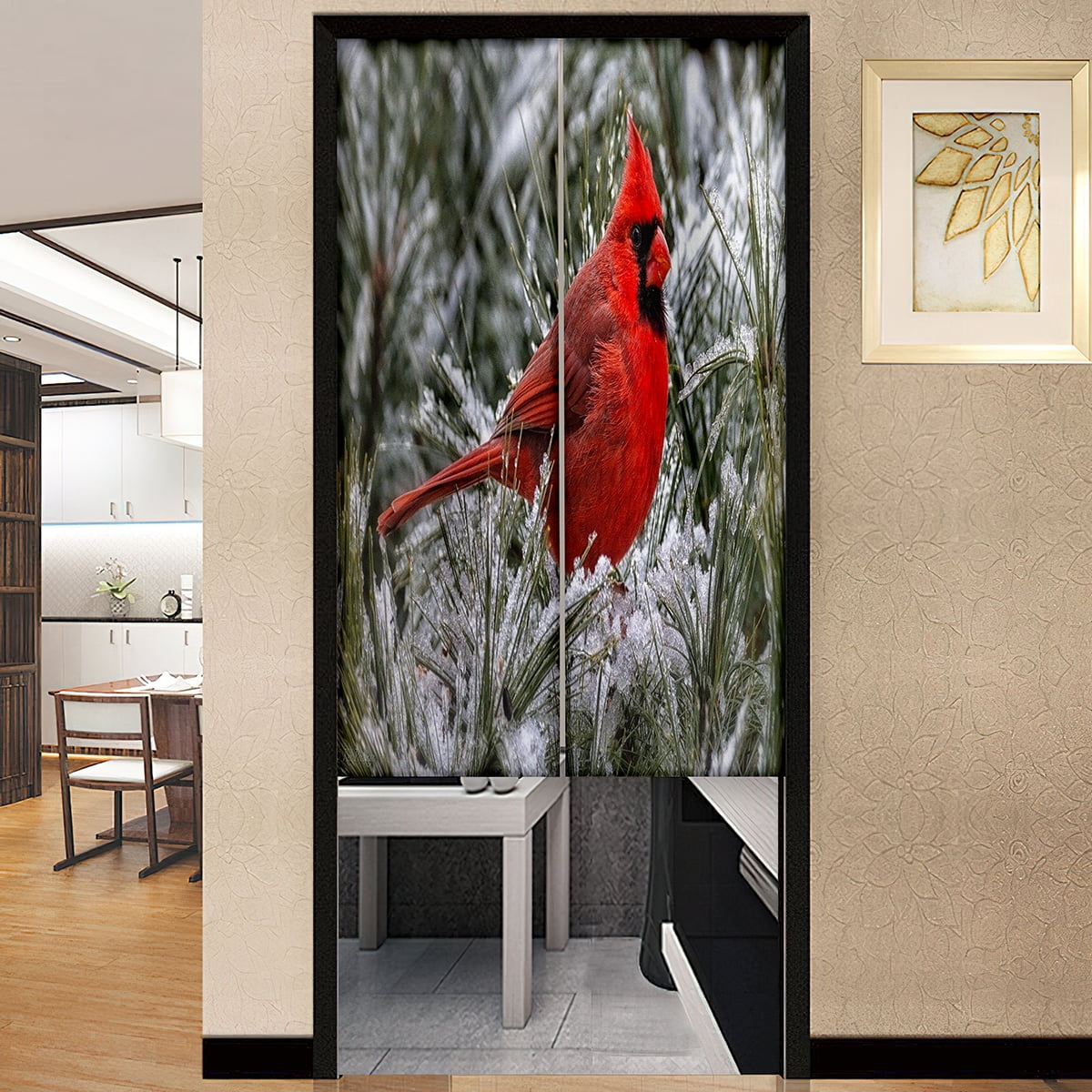 Nature Animal Door Curtain Living Room Bedroom Partition Curtains Noren ...