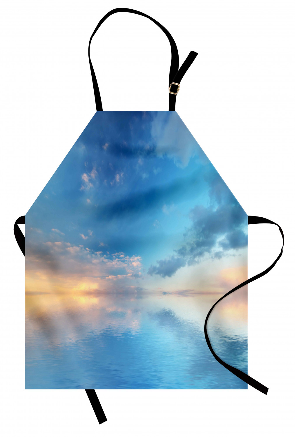 Nature Apron Inside Out Sky and Sea Looks Like Combined in Horizon ...