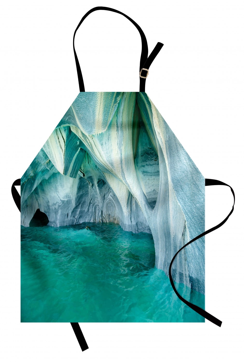 Nature Apron Natural Marble Cave at European Mediterranean Lake ...