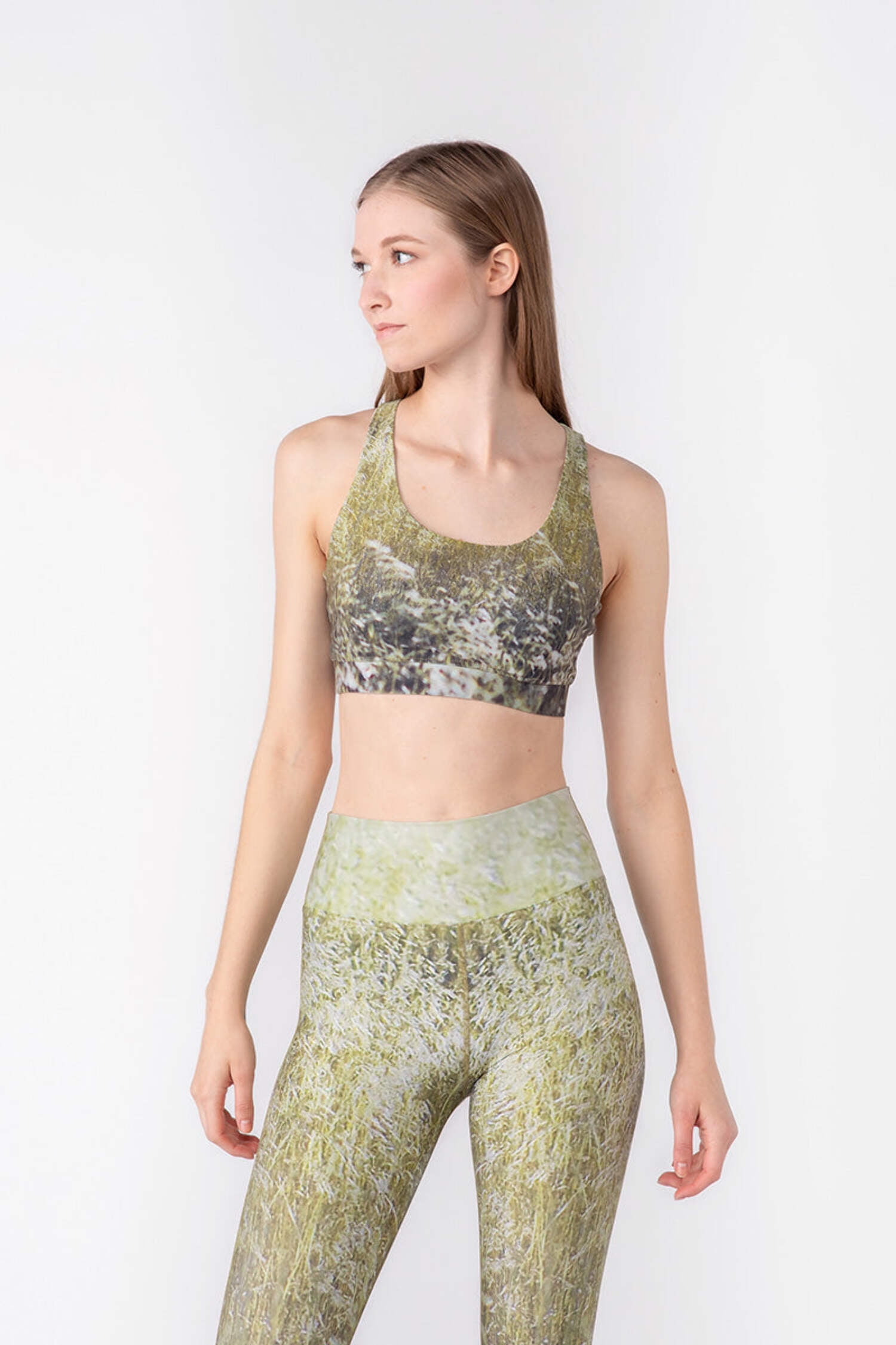 Nature Beyond Threads Women's Meadows Racerback Activewear Sports Bra ...