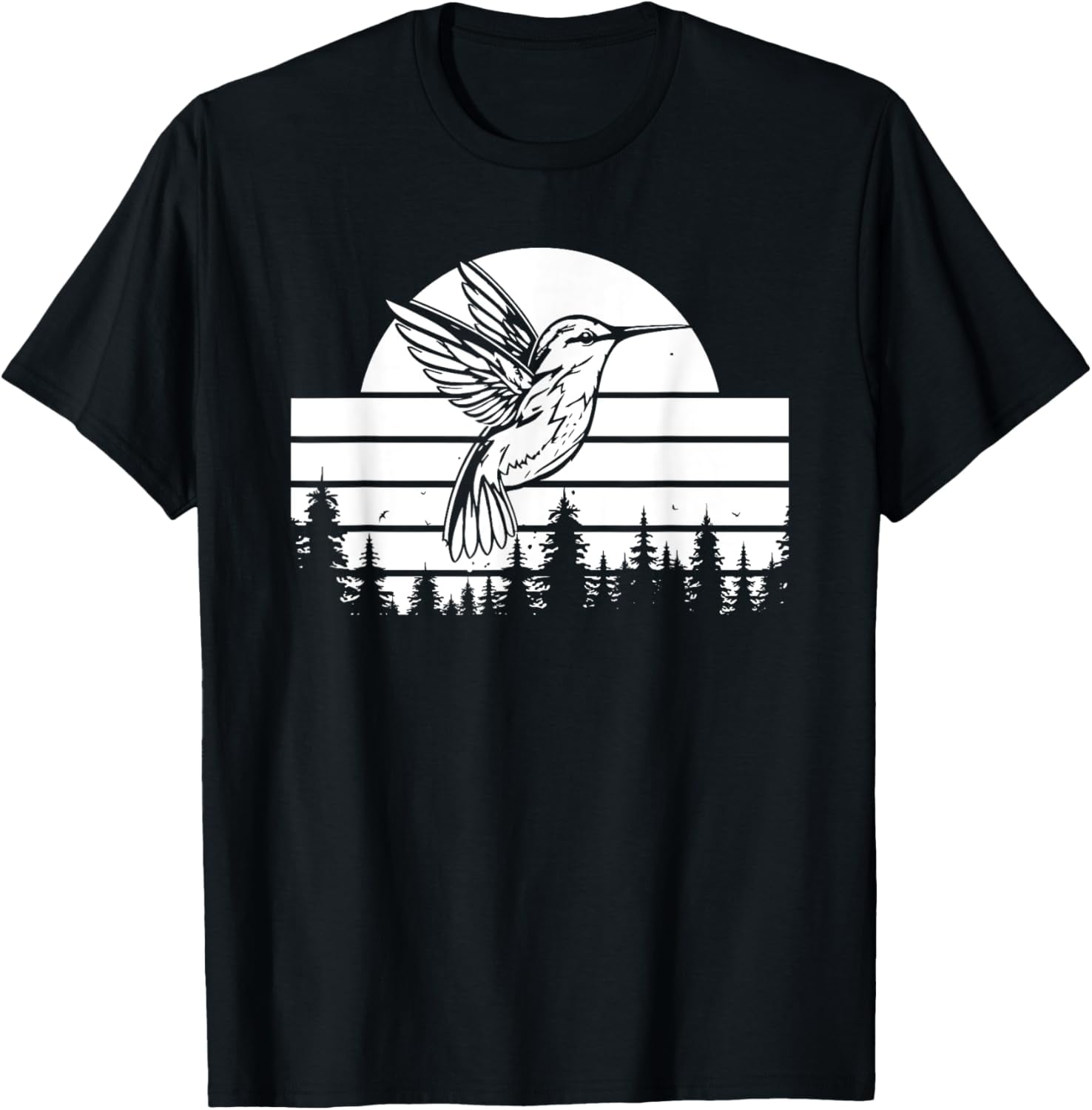 Nature - Birds Nest Birdwatching Ornithology Hummingbird T-Shirt men ...