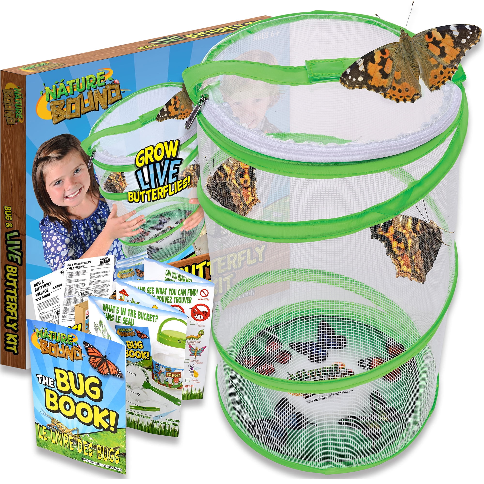 Nature Bound Butterfly Science Kit - Caterpillar to Butterfly Project ...
