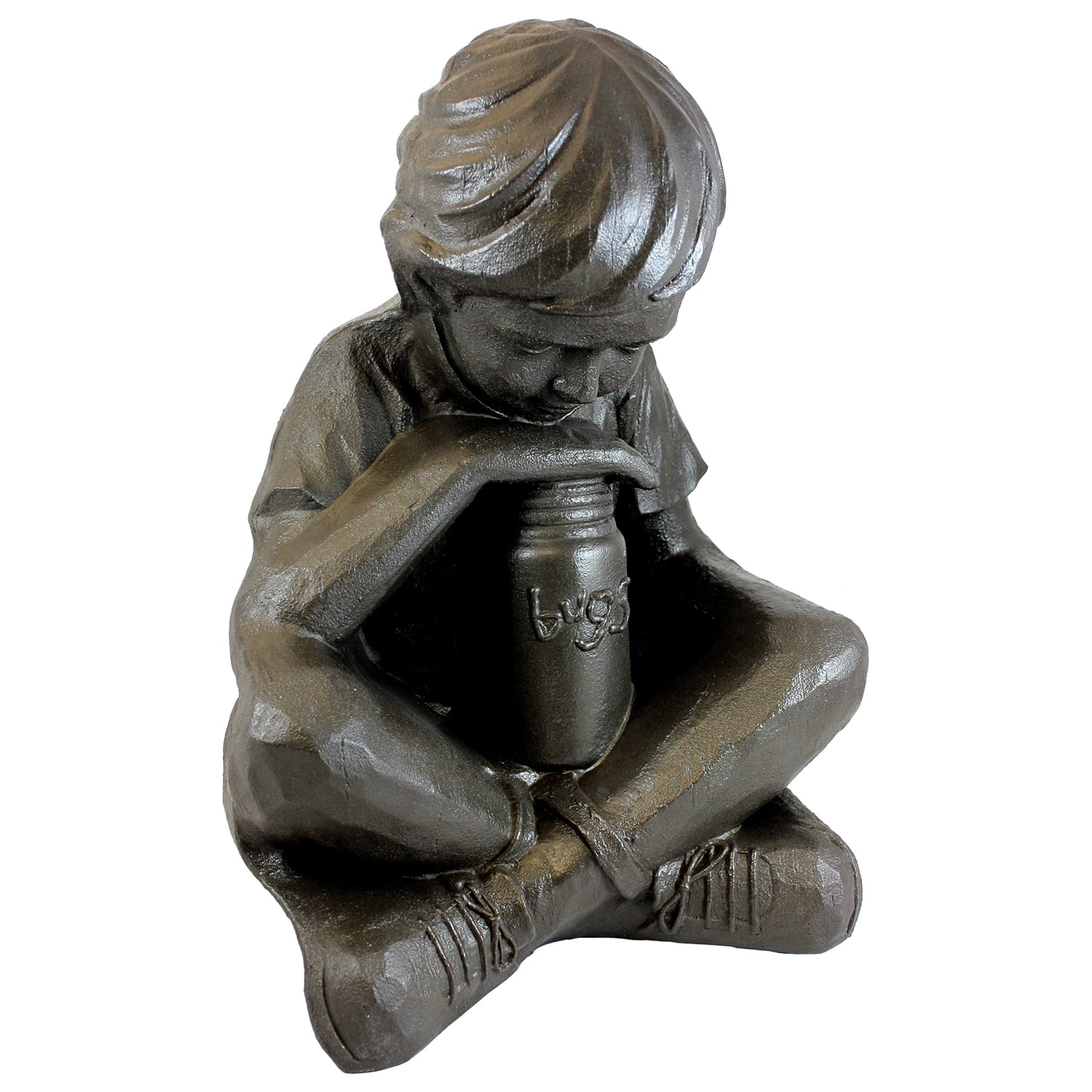 Nature Boy Statue – Natural Stone Appearance – Made of Resin ...