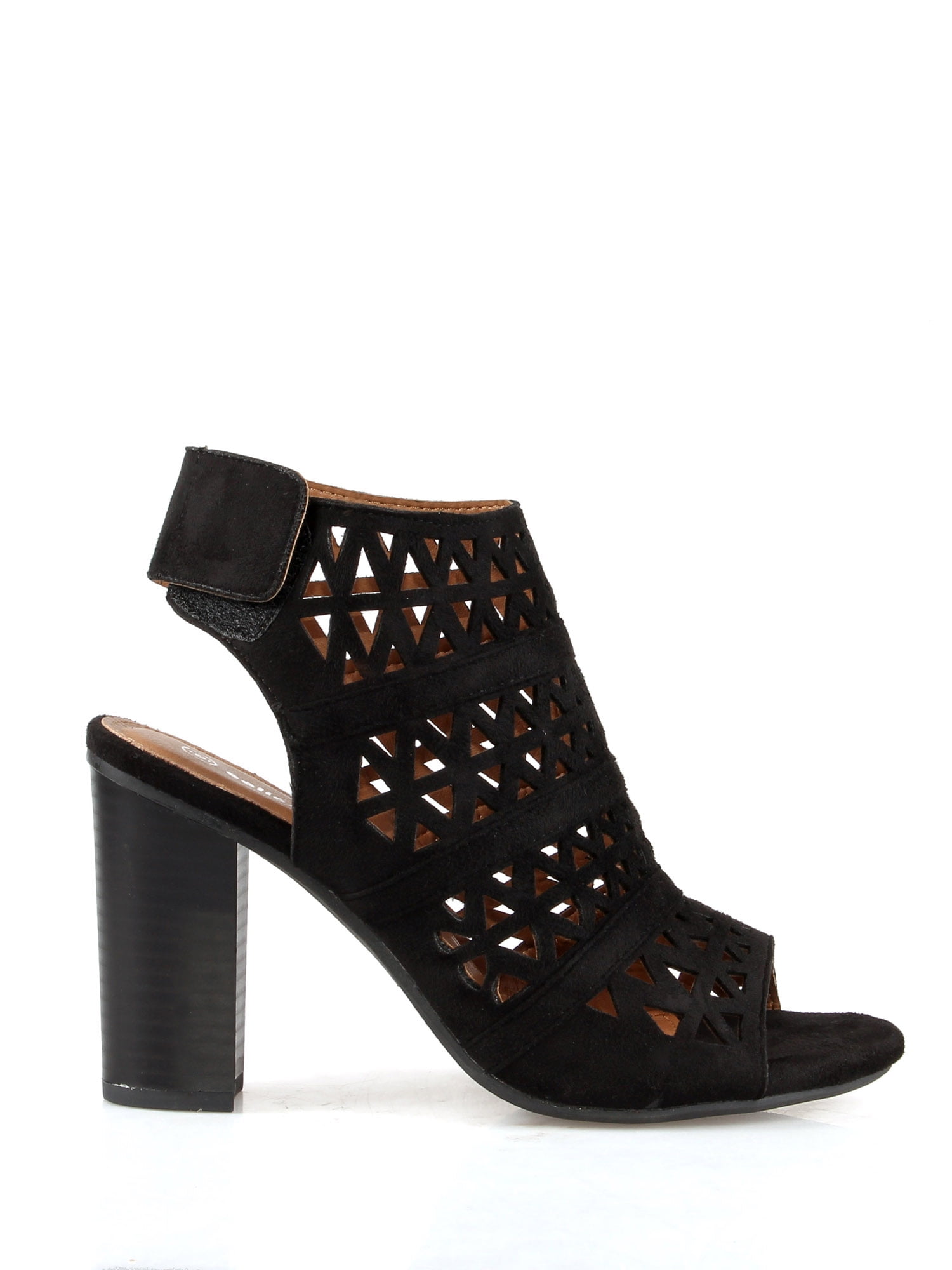 Nature Breeze Hush-03 Women's Open Toe Sling Back Sandal in Black ...