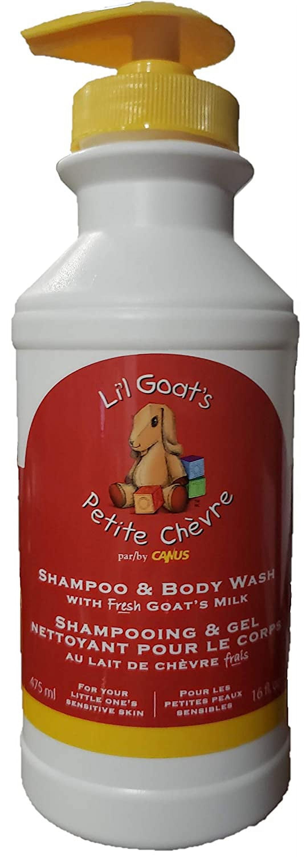 Lil Goats Petite Chevre Shampoo & Body Wash with Fresh Goat's Milk, 16 ...