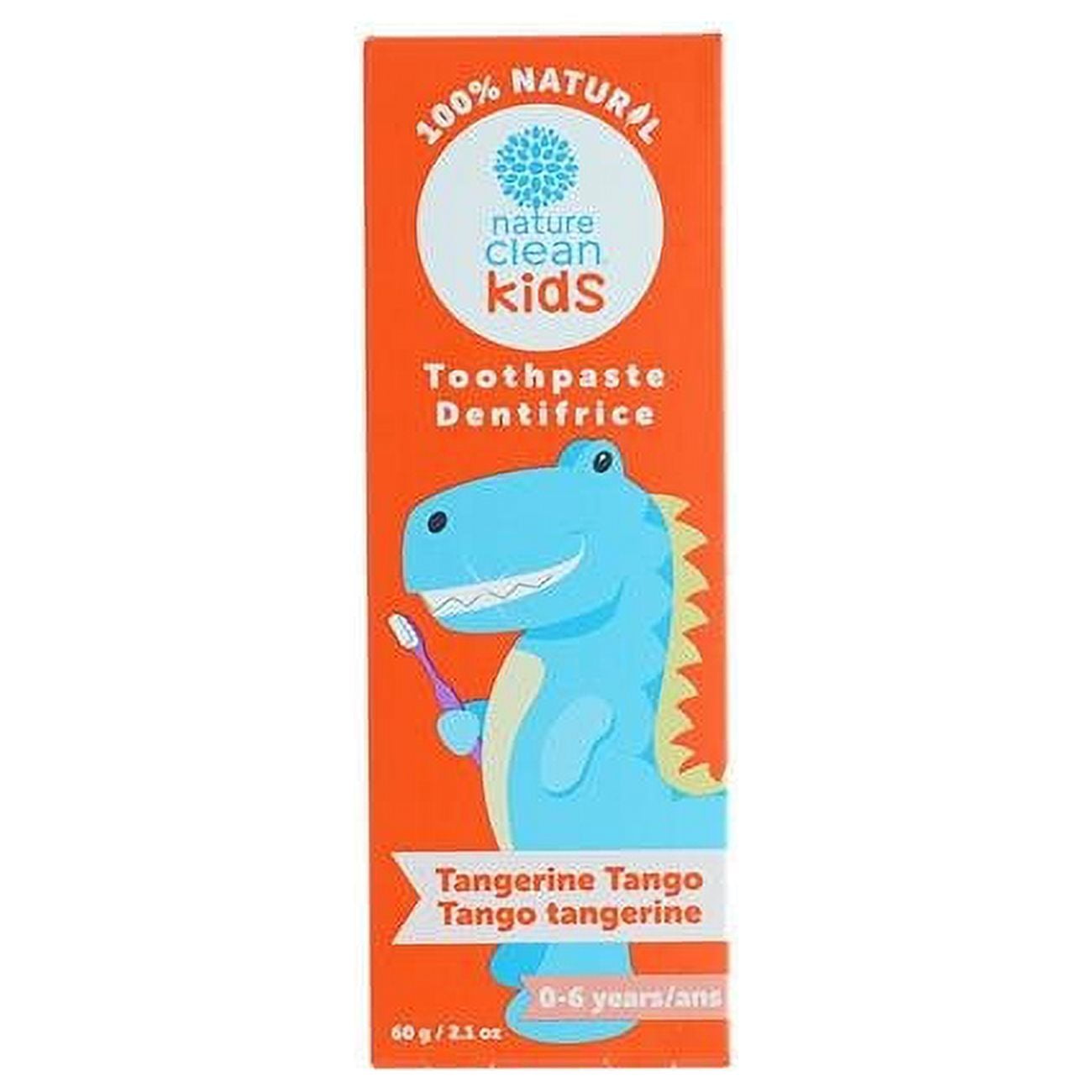 Nature Clean 60 g Kids Toothpaste, Tangerine Tango - Walmart.com