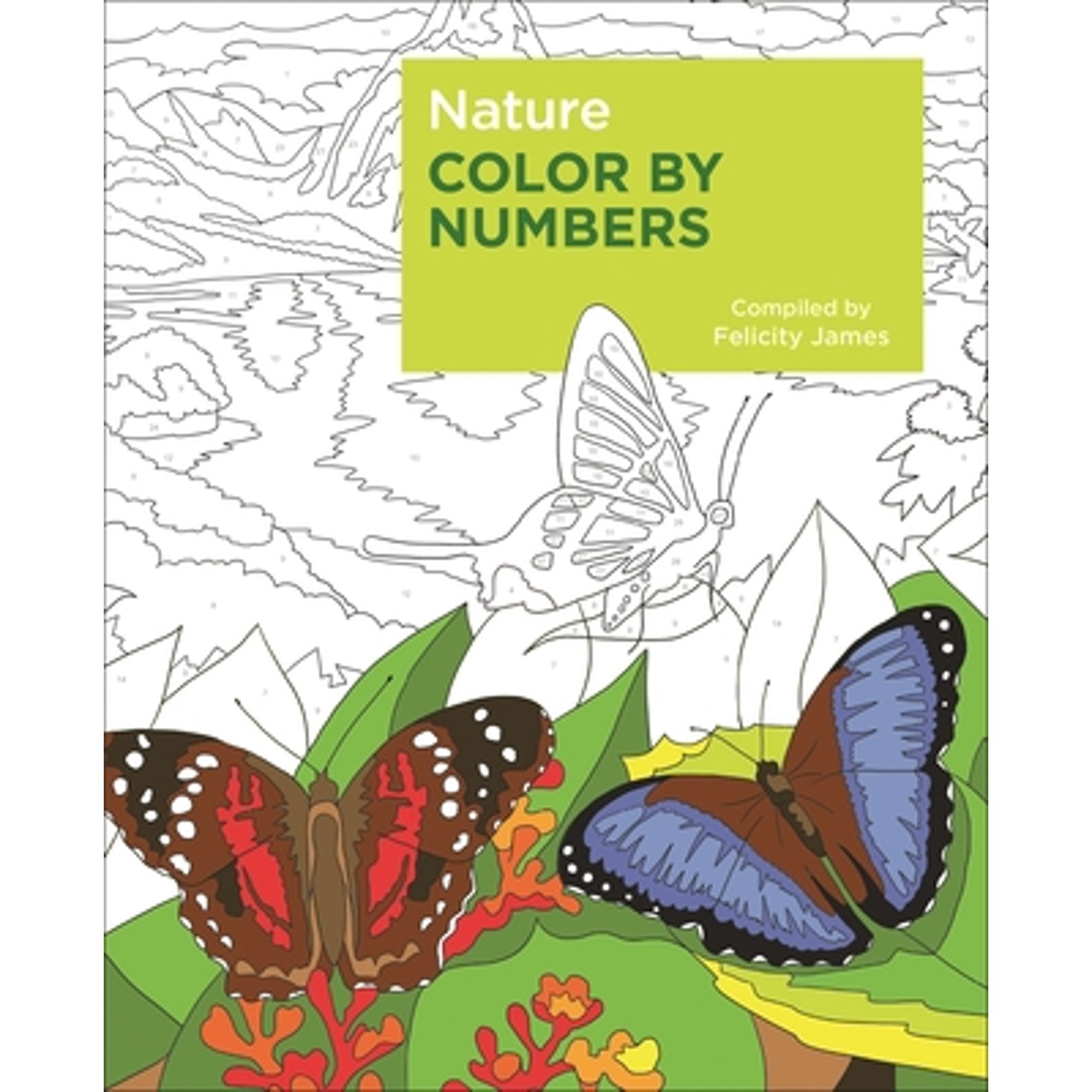 Pre-Owned Nature Color by Numbers (Paperback) 1789500532 9781789500530 ...