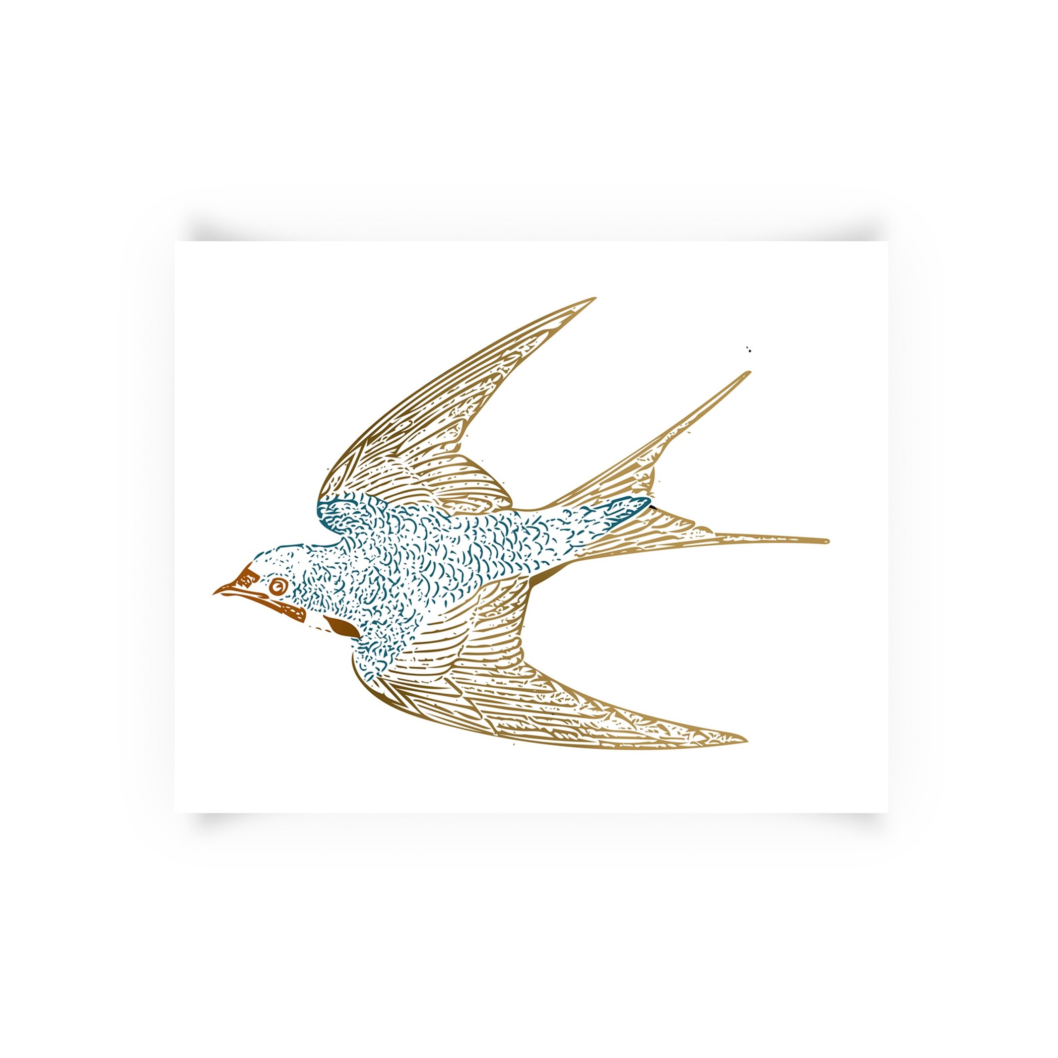 Nature Creative - Nature Drawings 1 - Unframed Wall Art - Multi 32 x 40 ...