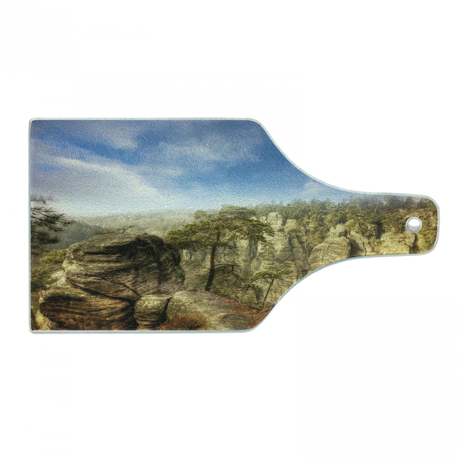 Nature Cutting Board, Wonders of the World National Park Rock Formation ...
