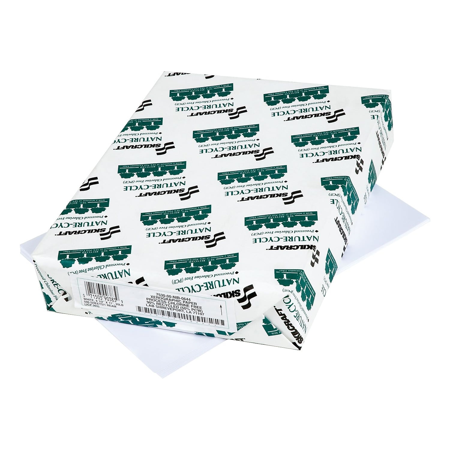 Nature-Cycle Copy Paper - 92 Bright - 20 lbs Bond - 8.5 x 11 in ...