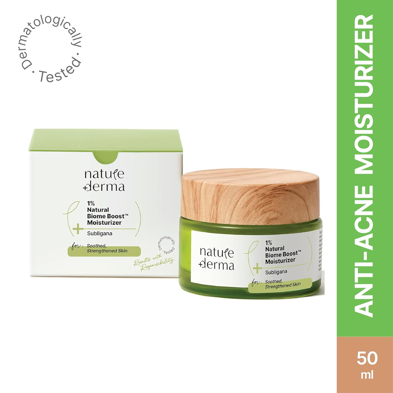 Nature Derma 1% Moisturizer with Hyaluronic Acid 50 ml - Walmart.com