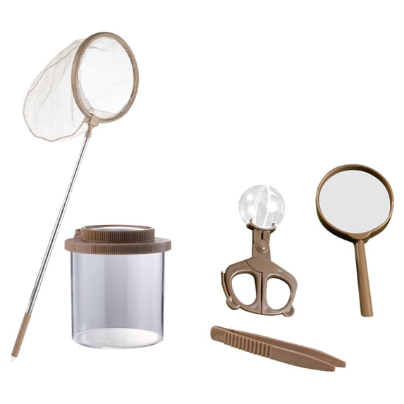 Nature Exploration Kit with Insect Observation Jar, Butterfly Catching ...
