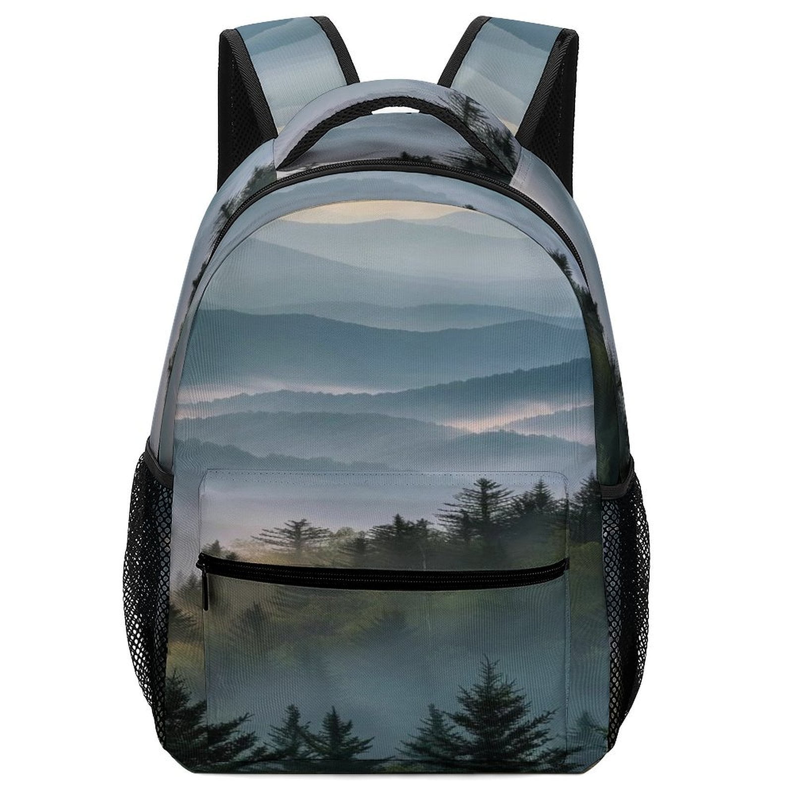 Nature Forest Backpack Men Women Teenage Daypack College Canvas Bags ...