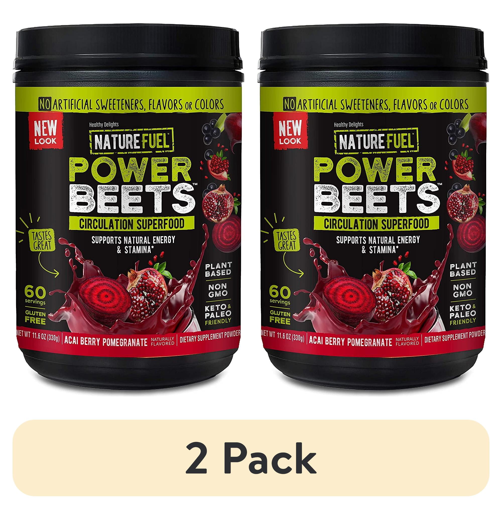 (2 pack) Nature Fuel Power Beets Super Concentrated Circulation ...