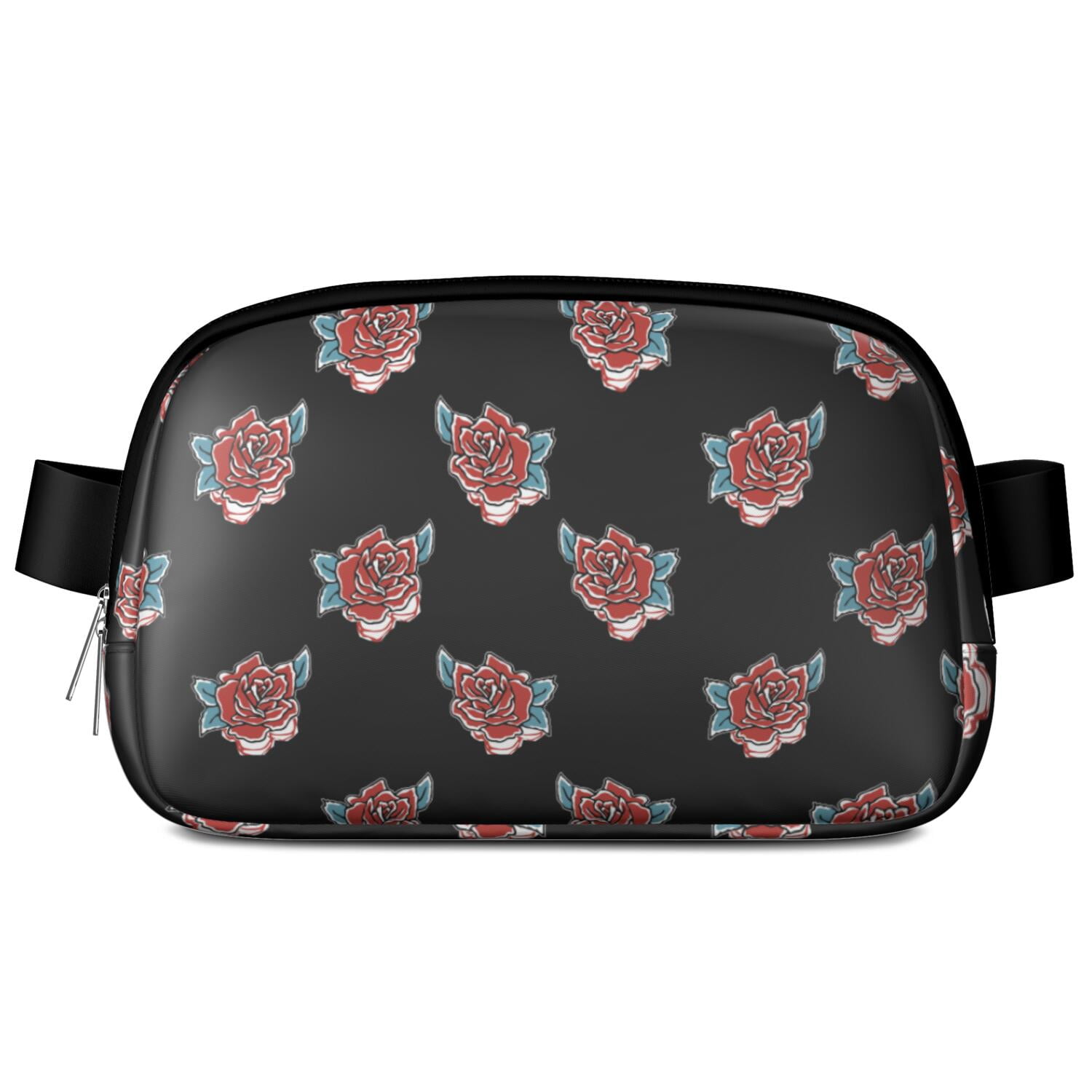 Nature Garden Fanny Pack – Floral Waist Bag with Butterfly, Rose ...