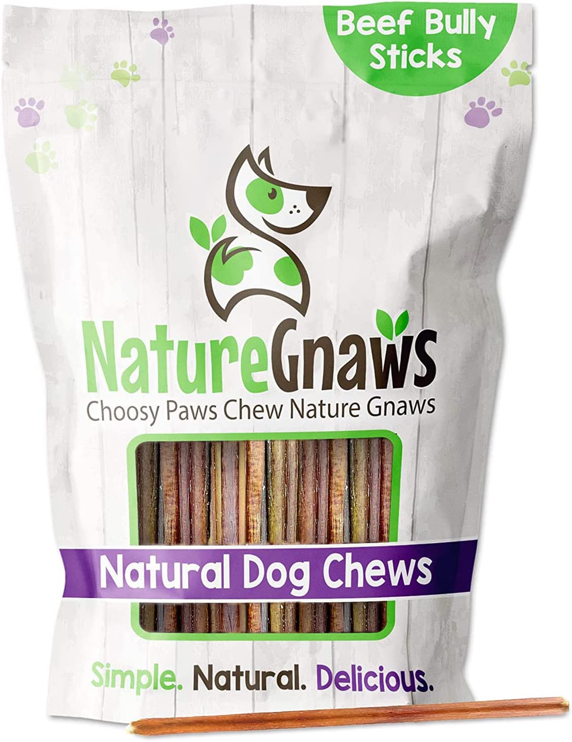 BulliBone Peanut Butter Flavored Thru-Out Entire Bone Small to Medium ...