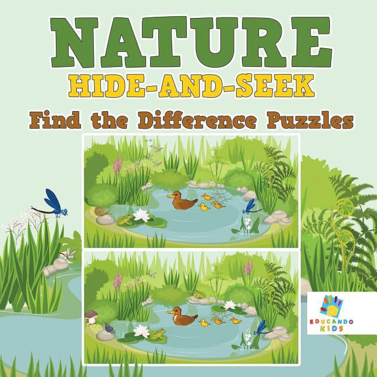Nature Hide-and-Seek Find the Difference Puzzles (Paperback) - Walmart.com