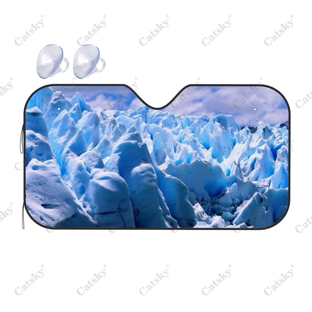 Nature Iceberg Auto Windshield Sun Shade Car Front Window Visor Vehicle Sun Block Cover Heat ...