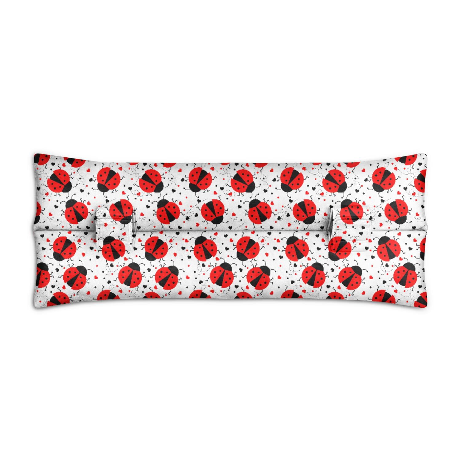 Nature Insect Print Post Surgery Pillow - Ladybug Design Mastectomy ...
