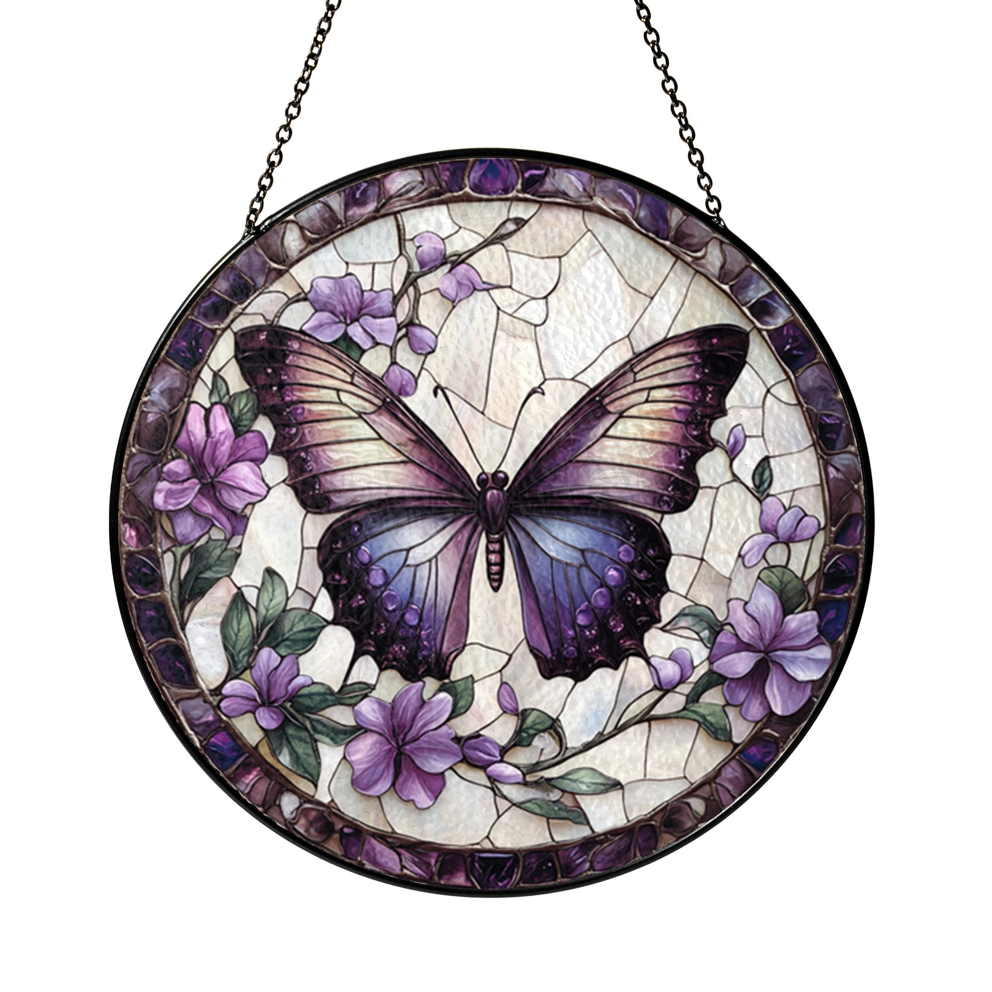 Nature Inspired Deer Stained Glass Suncatcher – Window Decor - Walmart.com