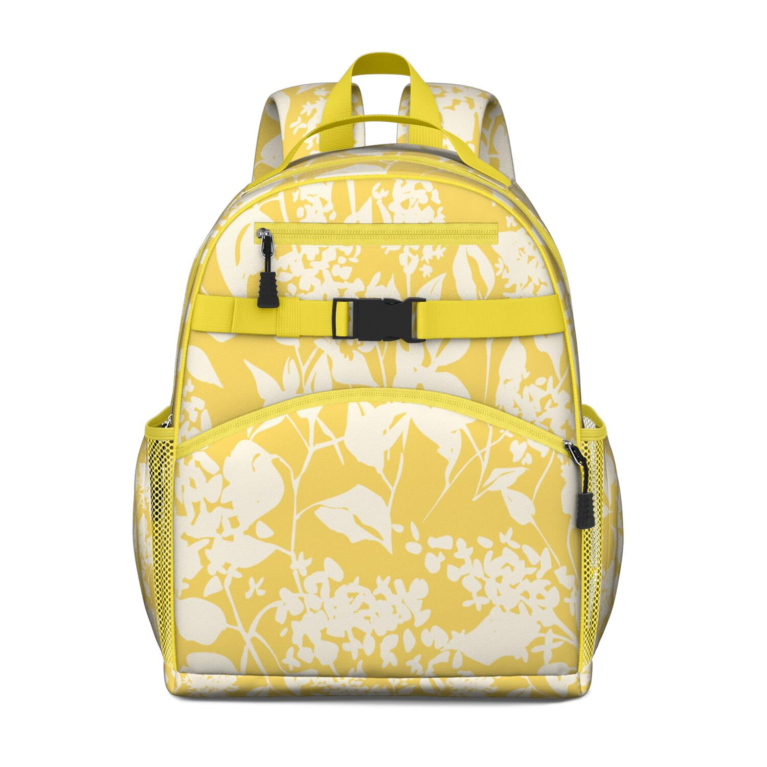 Nature Inspired Floral Print School Backpack for Heavy Loads - Walmart.com