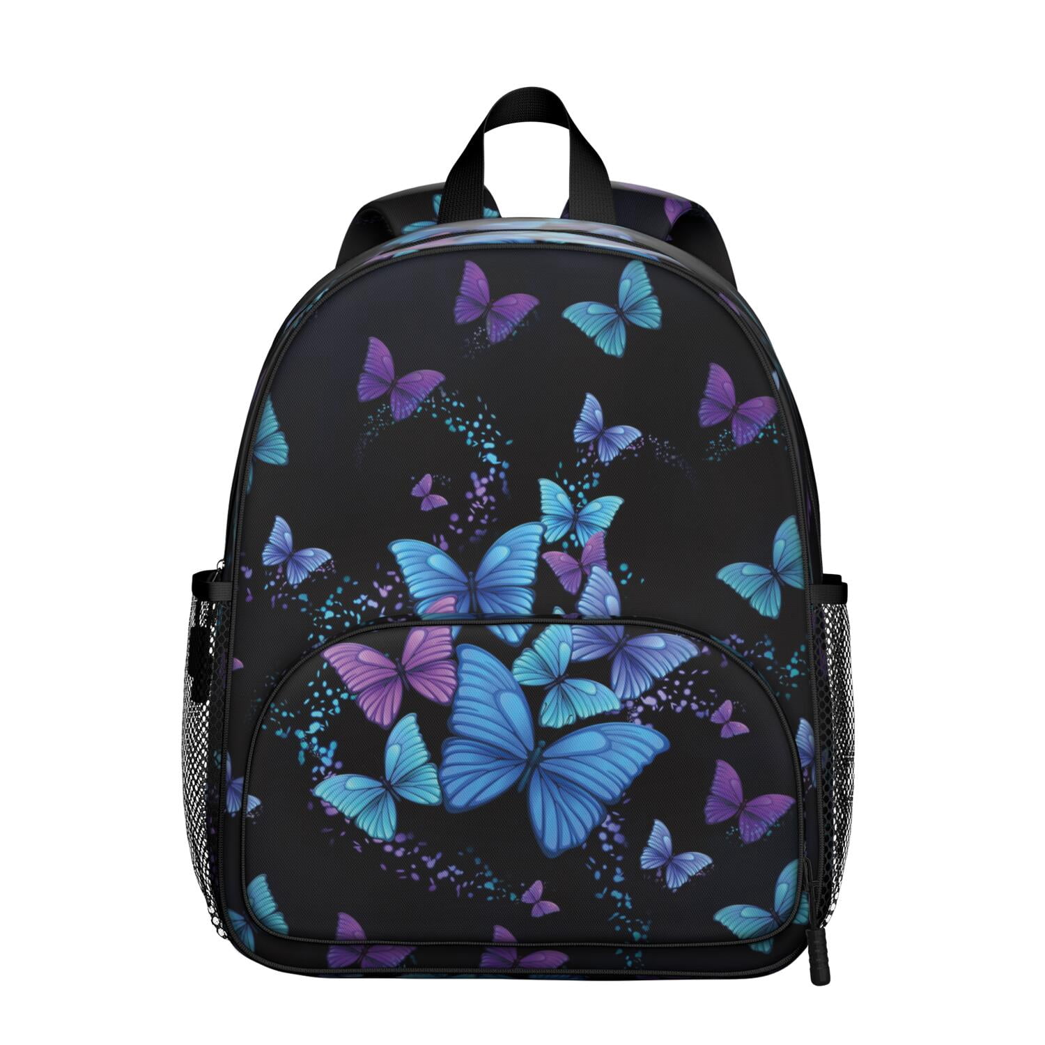 Nature-Inspired Forest Green Backpack - Ergonomic Waterproof Bookbag ...