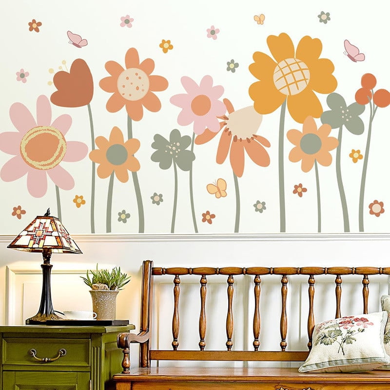 Nature-Inspired Plant Wall Stickers - Green and Friendly Adhesive Art ...