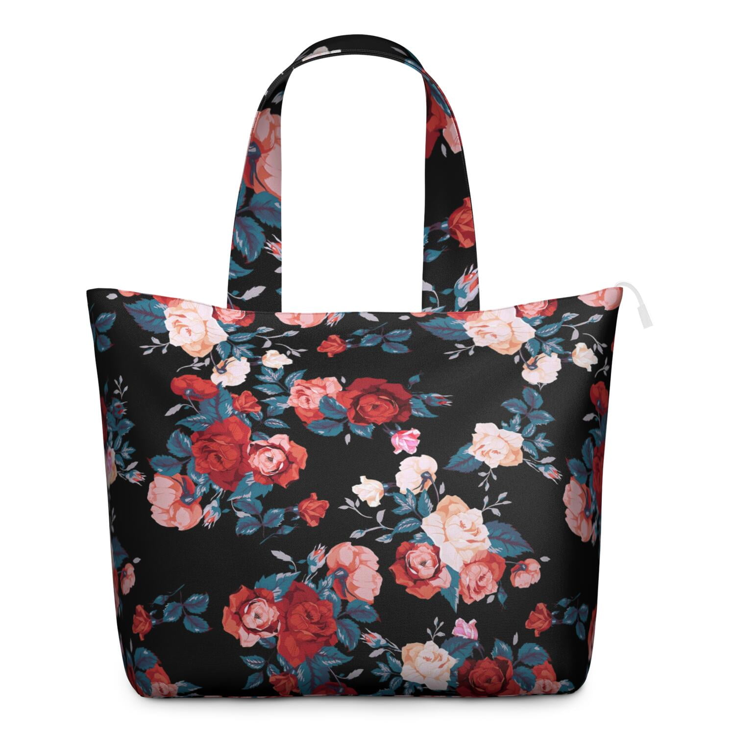 Nature Inspired Weekender Bag, Large Capacity Carry-On Tote with Secure ...