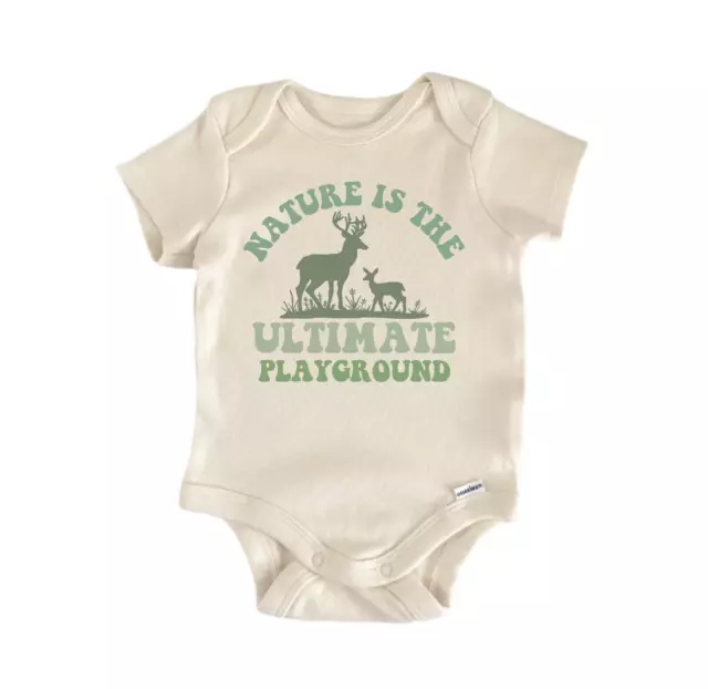 Nature Is The Ultimate Playground Adventure Baby Boy Girl Clothes ...