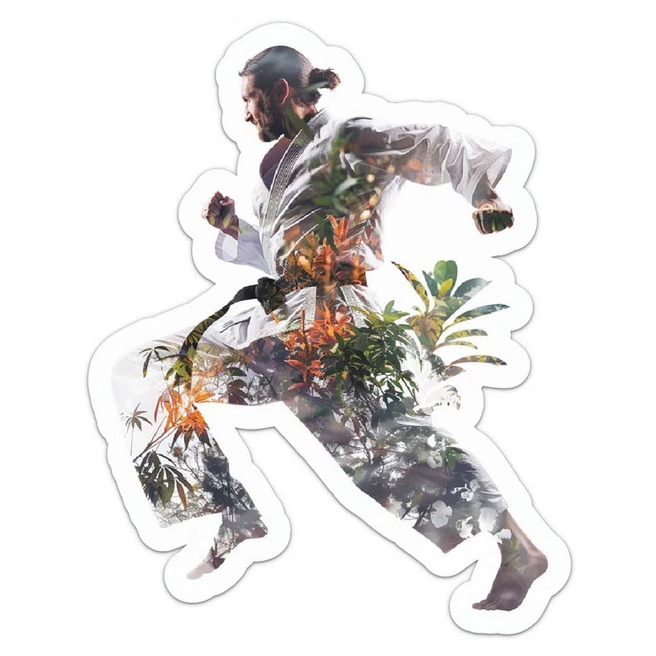 Nature Judo Sport Sticker Phone Decal Water Bottle Stickers Car Decals ...