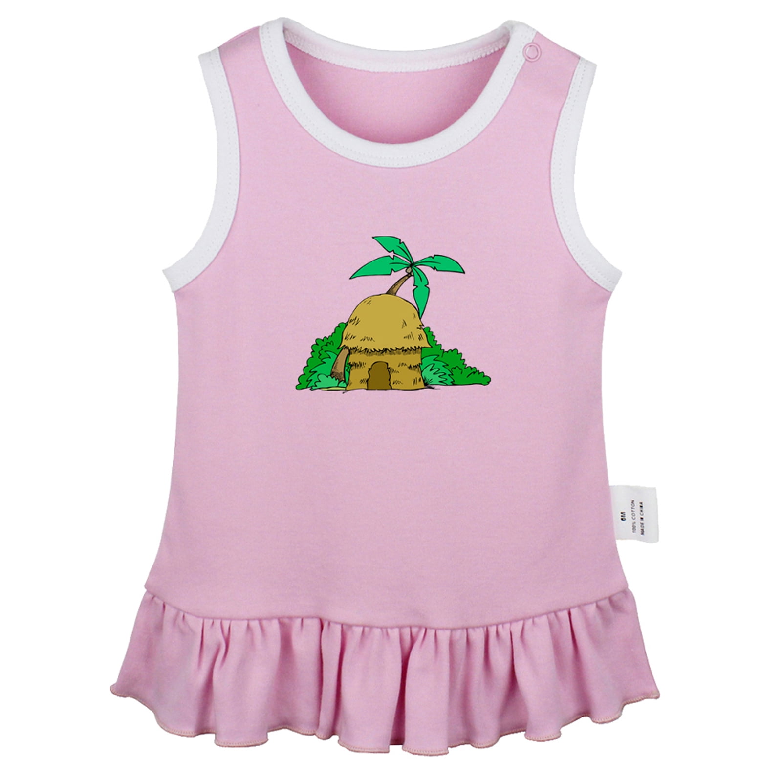 Nature Jungle Pattern Dresses For Baby, Newborn Babies Skirts, Infant ...