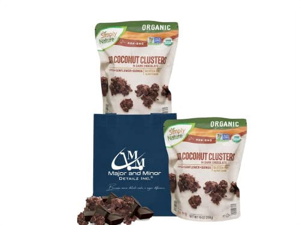Simply Nature Keto Coconut Clusters In Dark Chocolate - Walmart.com