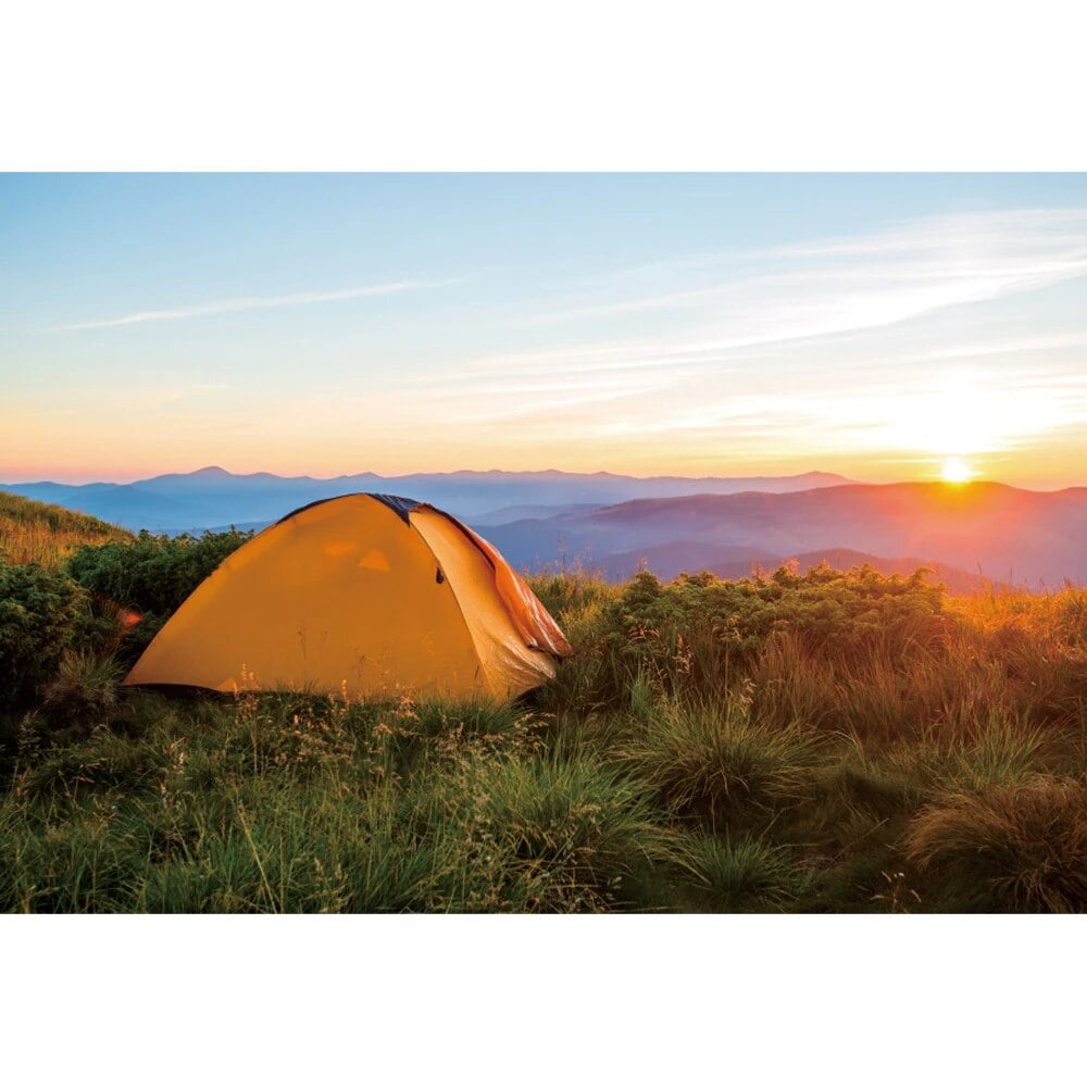 Nature Landscape Backdrop Sunset Evening Sunset Mountains Backpacker ...