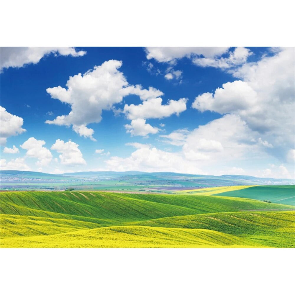 Nature Landscape Backgrounds Farm Meadow Sky Desert Landscape Spring ...