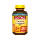 Nature Made Choline 800 mg, 180 Capsules - 2 Pack - Walmart.com
