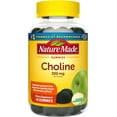 Nature Made Choline Gummies, Liver, Nervous System and Brain Health ...